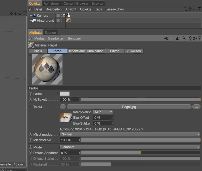 C4D Release 17 - Distortion & deformation, lens distortion