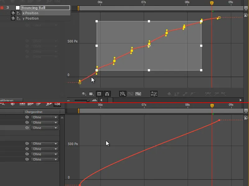 Animation made easy: Bouncing Ball - the curves