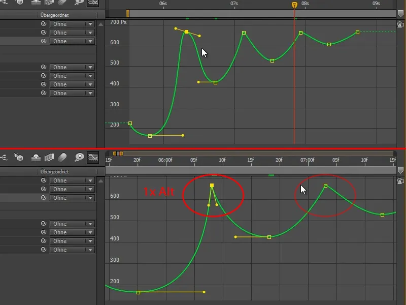 Animation made easy: Bouncing Ball - the curves