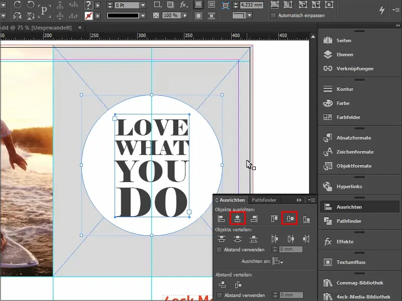 Merancang kalender dinding DIN-A3 di InDesign dan mencetaknya.