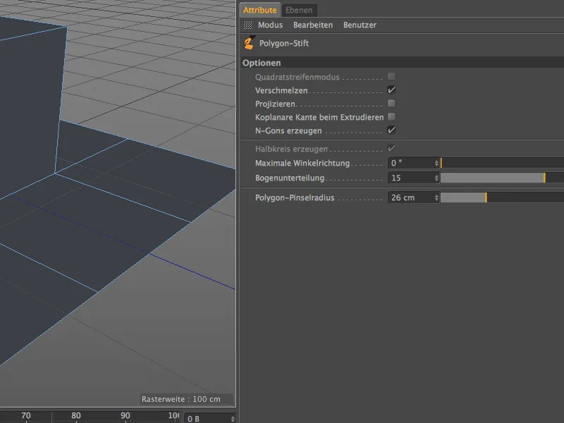 New in Release 16 - Modeling with the new polygon pen