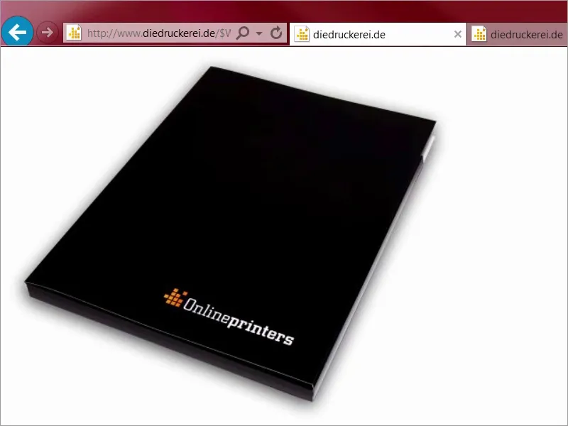 InDesign: Create presentation folder with relief varnish