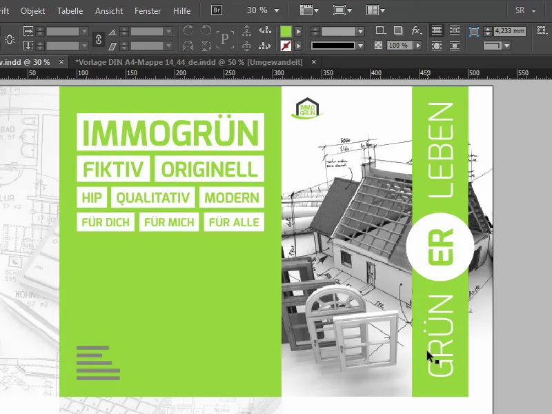 InDesign: Crear carpeta de presentación con barniz en relieve