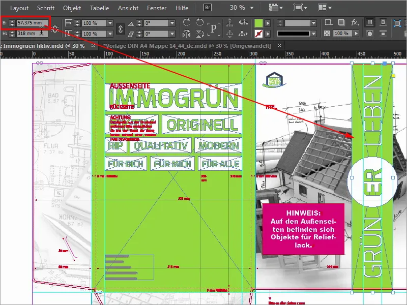 InDesign: Crear carpeta de presentación con barniz en relieve