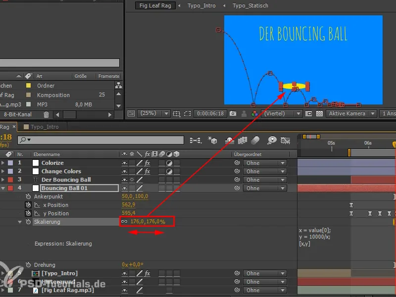 Animación fácil: Bouncing Ball - Squash and Stretch