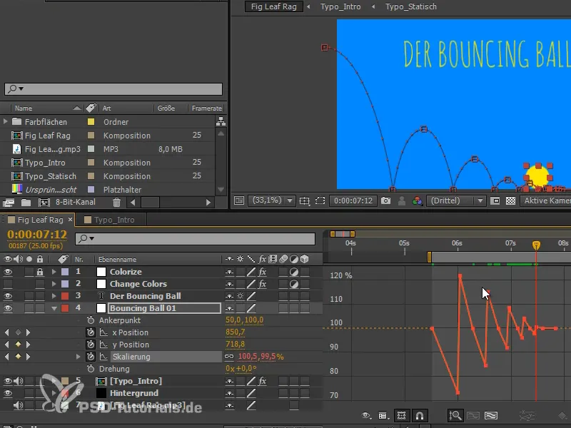 Animation leicht gemacht: Bouncing Ball - Squash and Stretch