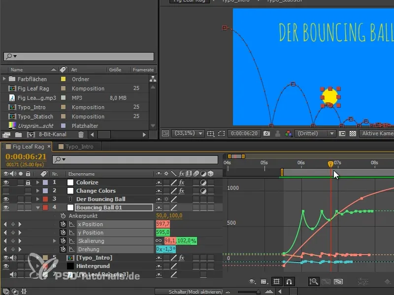 Animation leicht gemacht: Bouncing Ball - Squash and Stretch