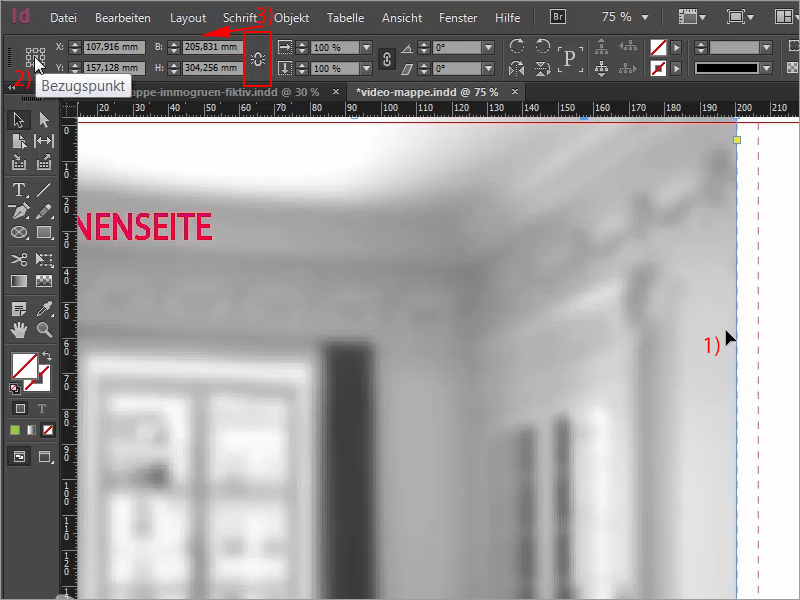 InDesign: Präsentationsmappe mit Relief-Lackierung