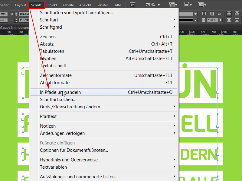 InDesign: Präsentationsmappe mit Relief-Lackierung