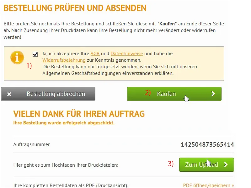InDesign: Presentation folder with relief varnish