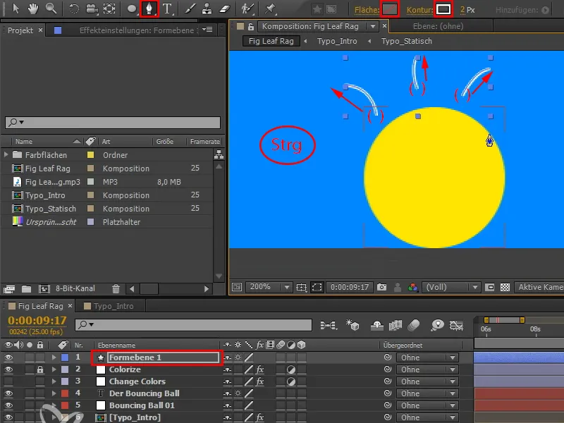 Animation made easy: Bouncing ball - bursting
