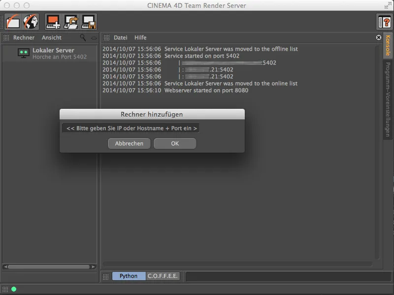New in Release 16 - Team Render Server