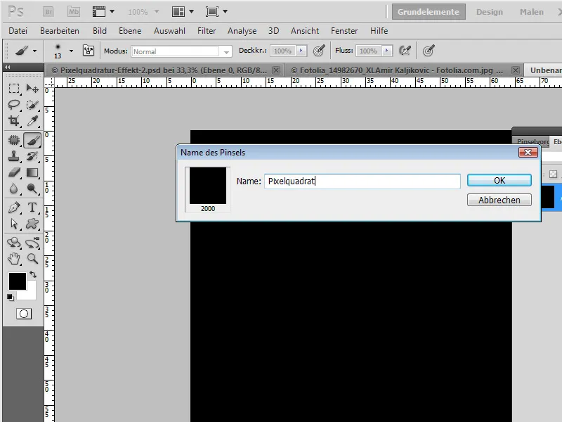 Create a smashing portrait - Pixel square effect in Photoshop