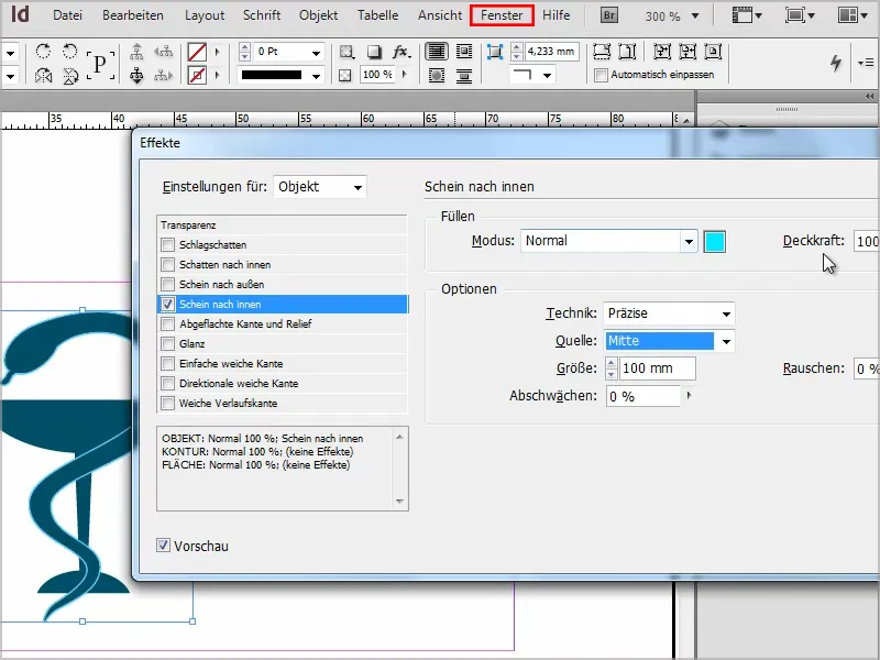 Create business cards in InDesign, classic style: Doctor