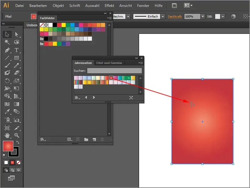 Adobe InDesign: Schnell an neue Verläufe kommen