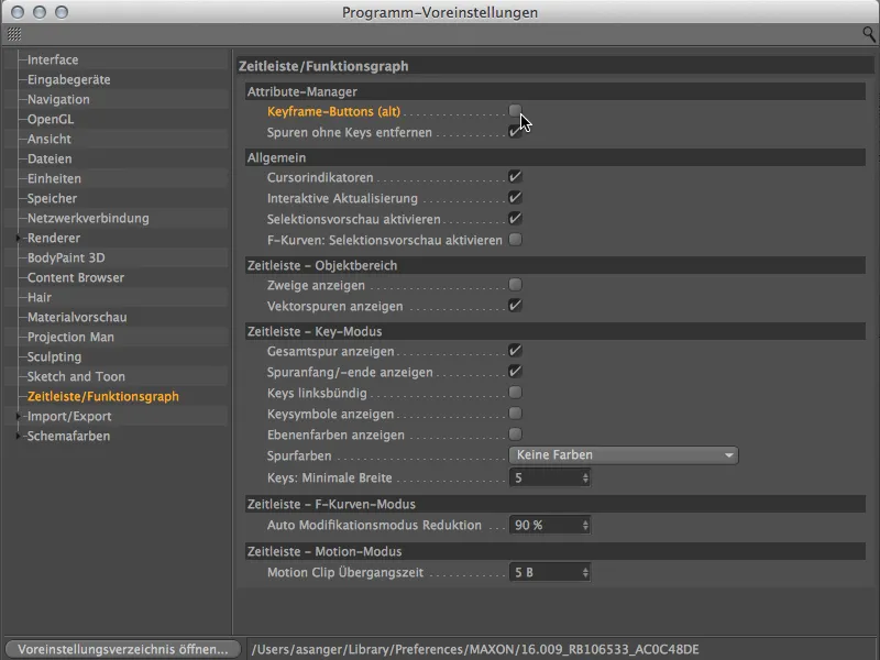 C4D Release 16 - neue Funktionen und Werkzeuge