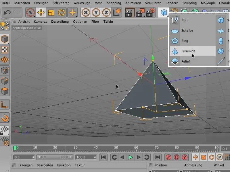 World And Object Coordinate System