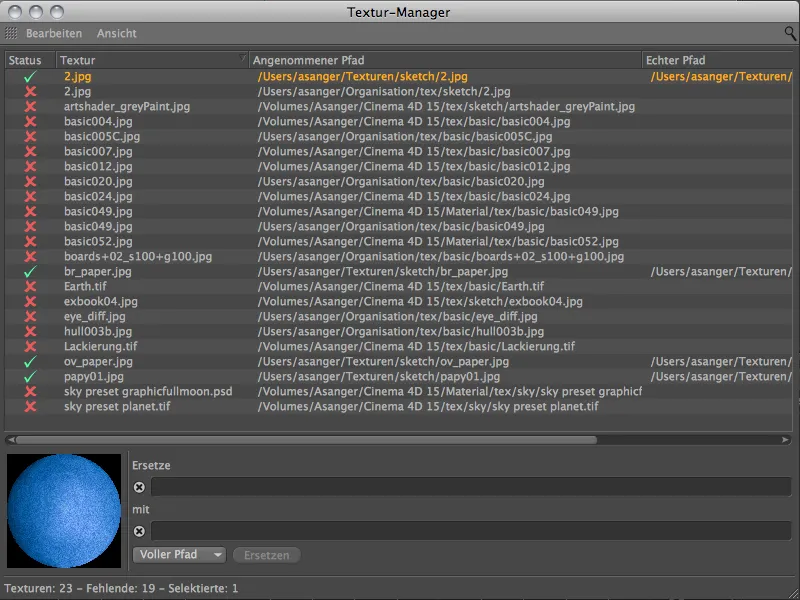 New in Release 15 - Texture Manager