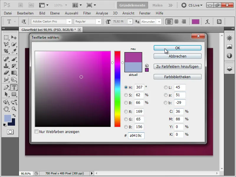 Créer un texte en verre transparent dans Photoshop Créer un texte en verre transparent dans Photoshop