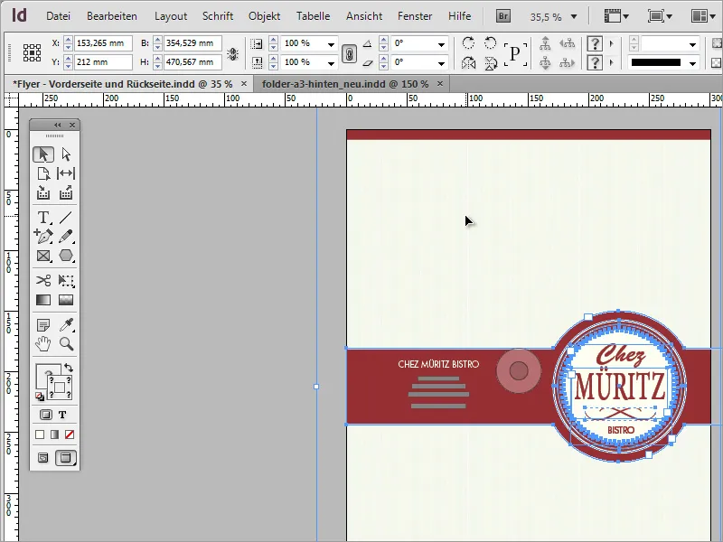 Membuat menu makanan profesional menggunakan Adobe InDesign - Bagian 3