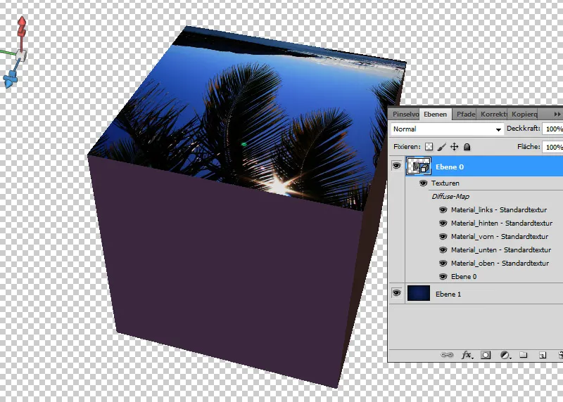 Crear un cubo de fotos en 3D con solo unos pocos clics en Photoshop