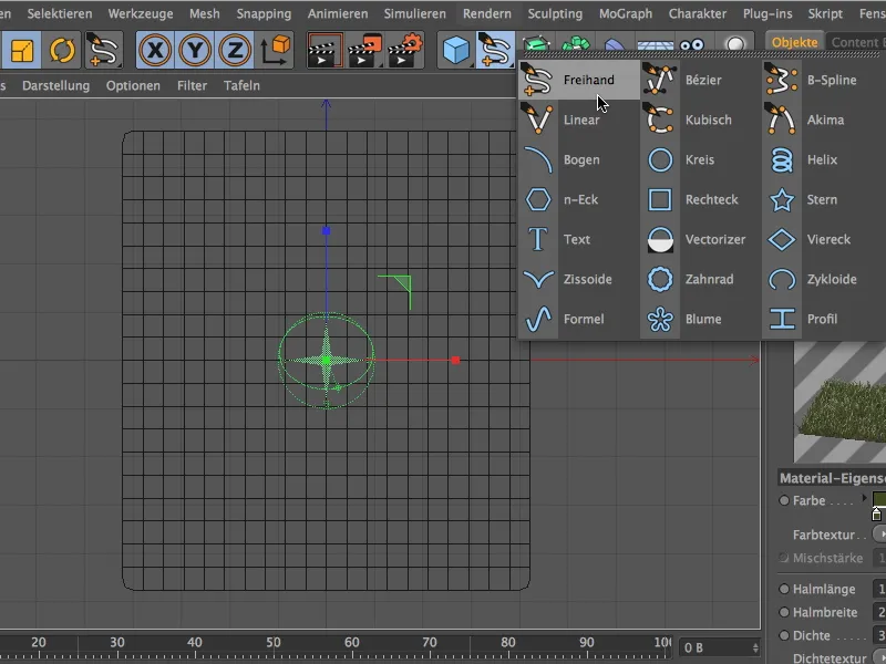 New in Release 15 - Grass areas with architectural grass