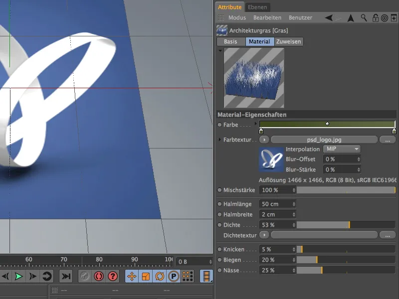 New in Release 15 - Grass areas with architectural grass