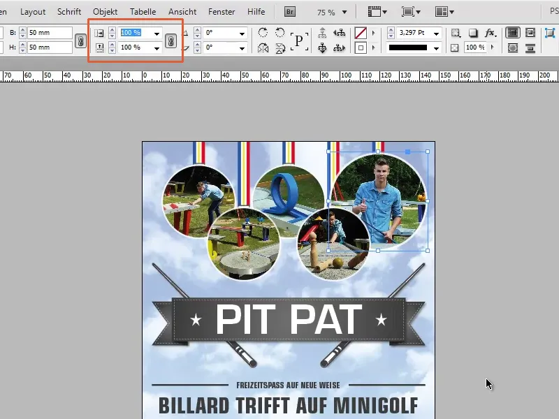 Tips & tricks for Adobe InDesign: Scaling graphics precisely