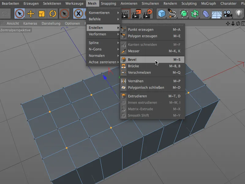 New in Release 15 - Modeling with the new bevel tool