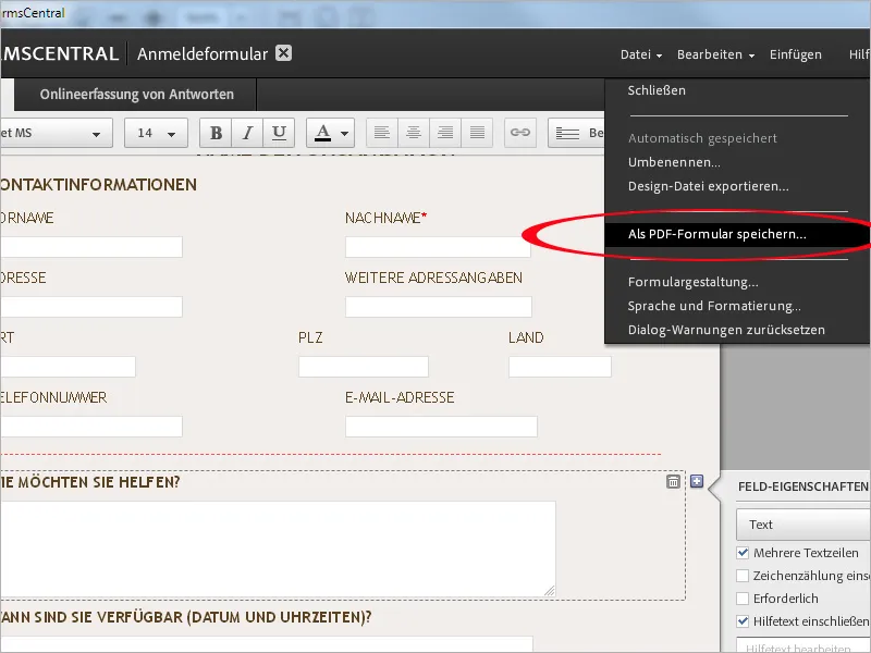 Distribute forms, manage returns with Acrobat