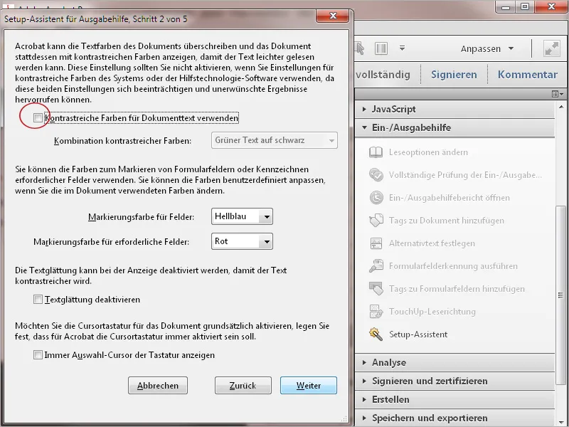 Making documents accessible with Acrobat - Overview