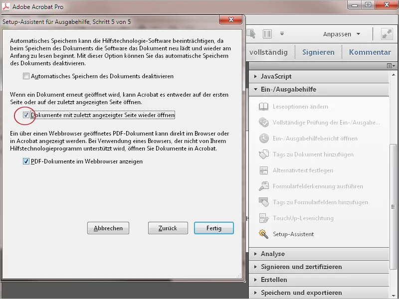 Making documents accessible with Acrobat - Overview