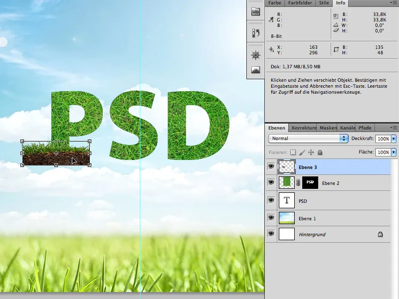Bloemige tekst maken in Photoshop