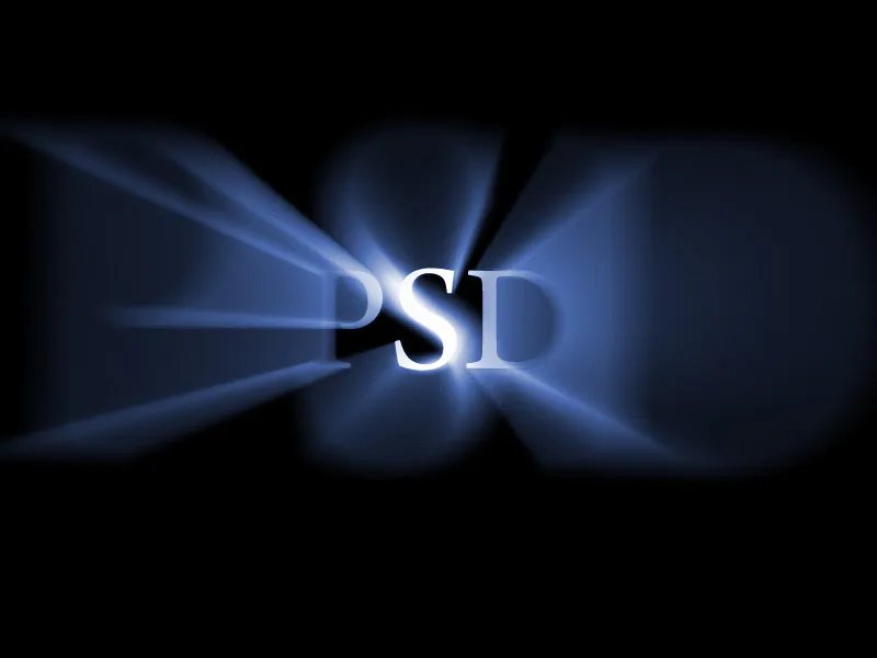 3D text lighting effect with just a few clicks in Photoshop