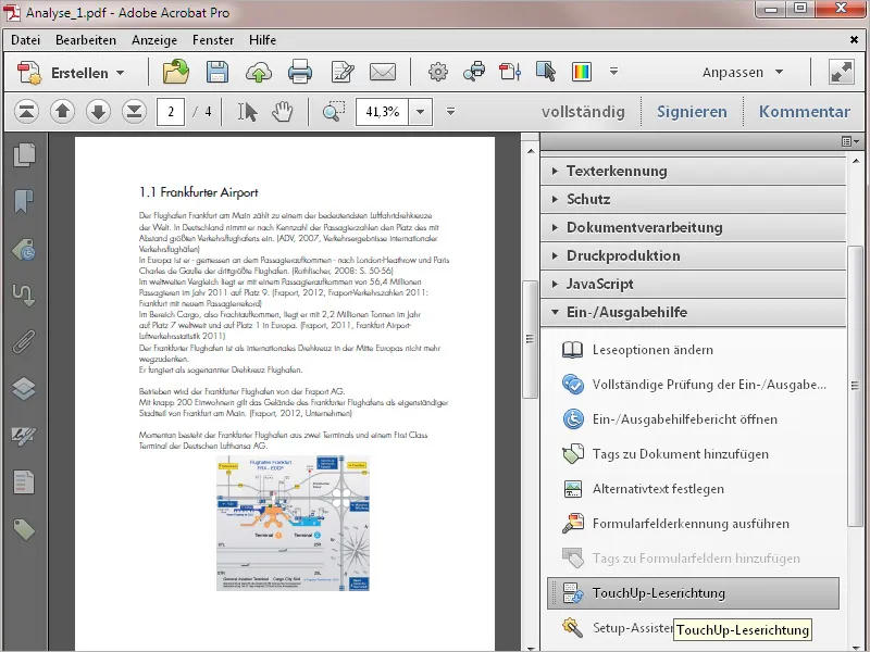 Making documents accessible with Acrobat