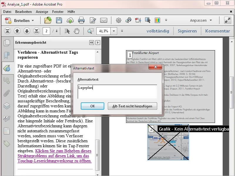 Making documents accessible with Acrobat