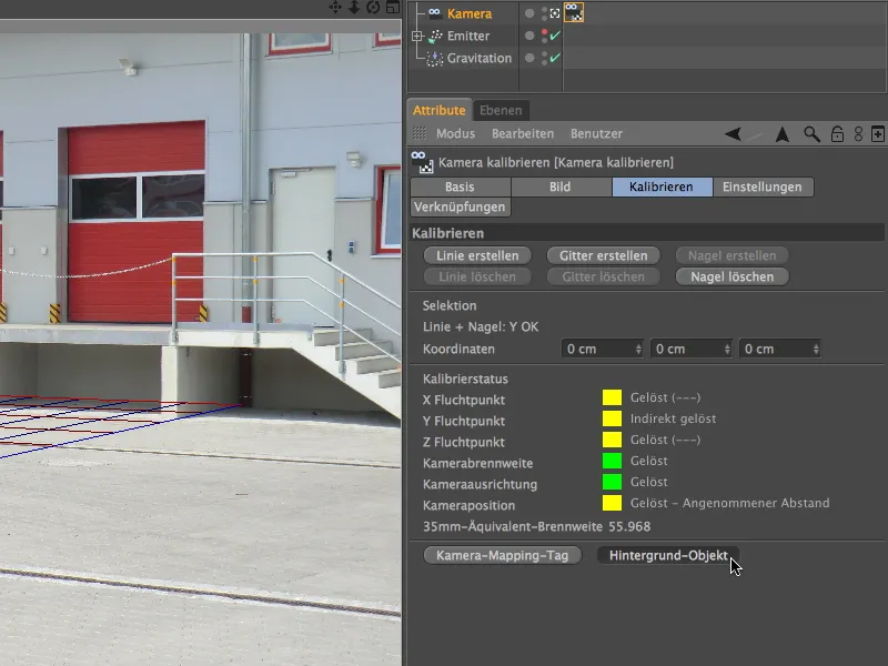C4D Release 14: 3D objects in real images, camera matching