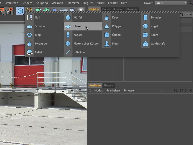 C4D Release 14: 3D objects in real images, camera matching