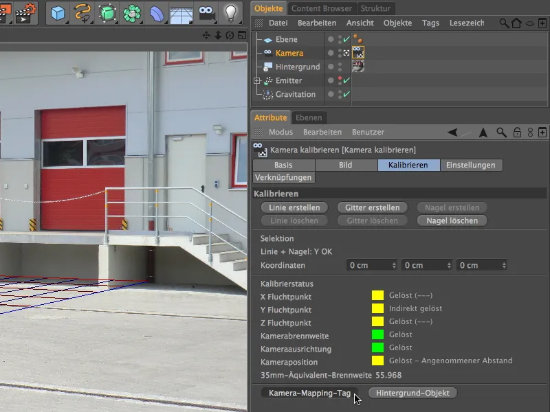C4D Release 14: 3D objects in real images, camera matching
