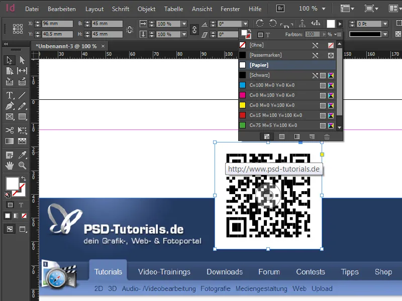 Creative Cloud: InDesign CC 9 – QR-Codes erstellen