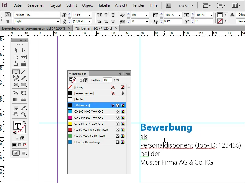 Create an application design in a minimalist style