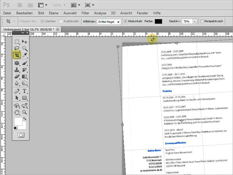 Create an application design in a minimalist style