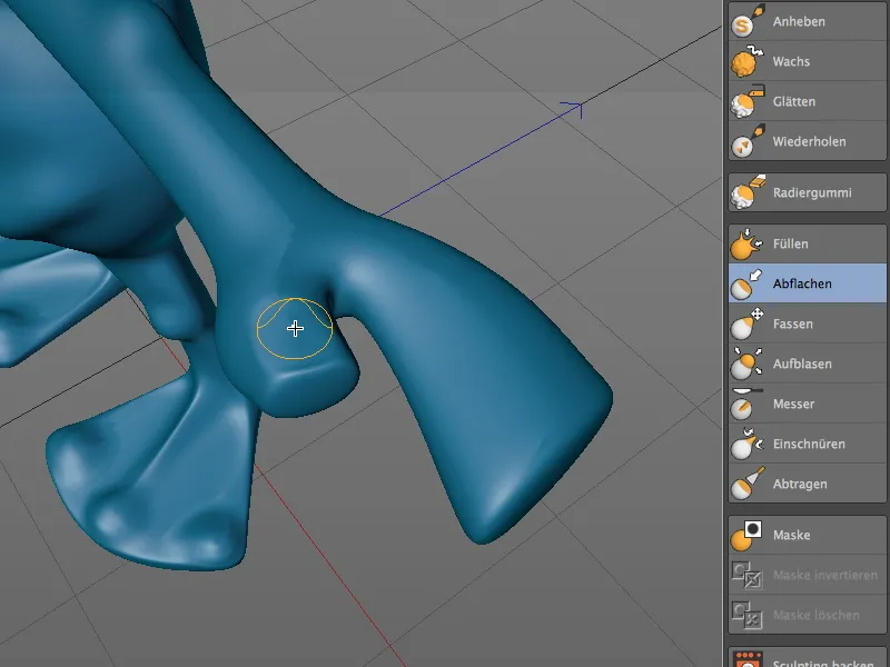New in Release 14 - Modeling of details with Sculpting