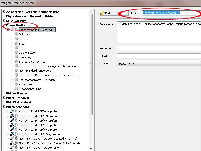 Eigene Preflight-Profile in Acrobat definieren