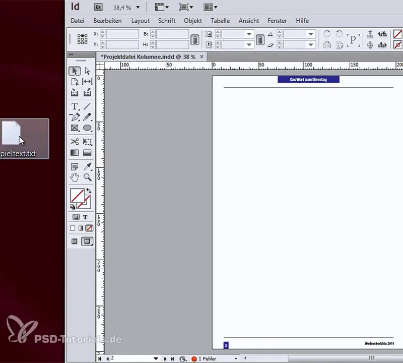 Formato de columna con un solo clic