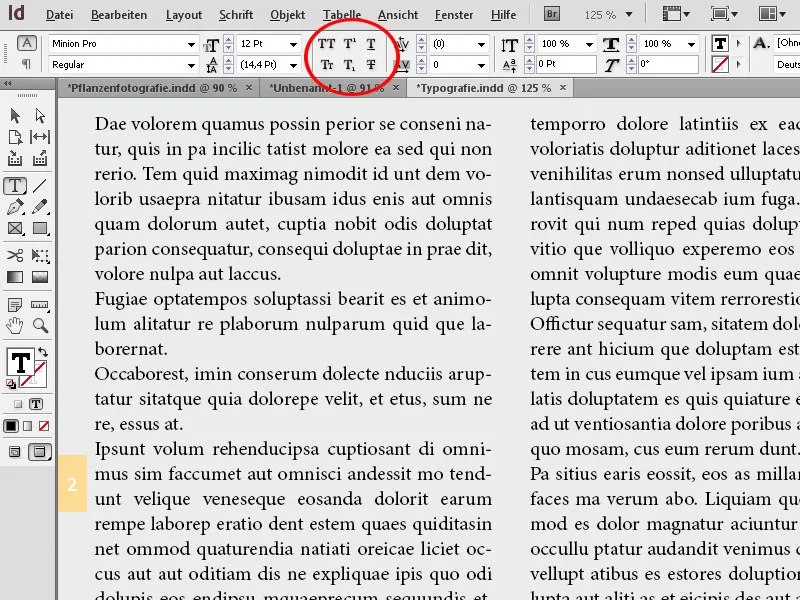 Typografie beheersen in Adobe InDesign