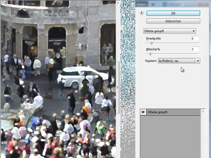 Oil painting look with Pixel Bender and Photoshop native tools