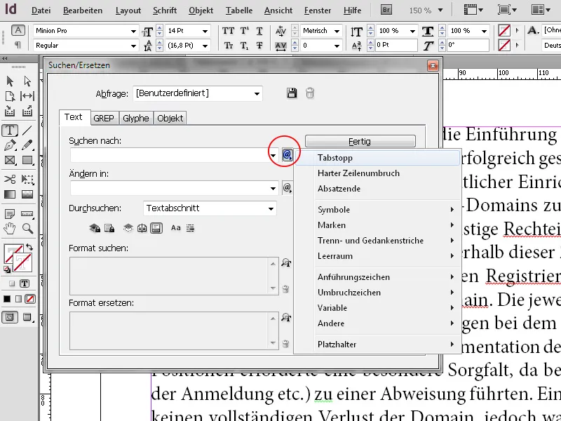 Use spell check and 'Find and Replace' in Adobe InDesign