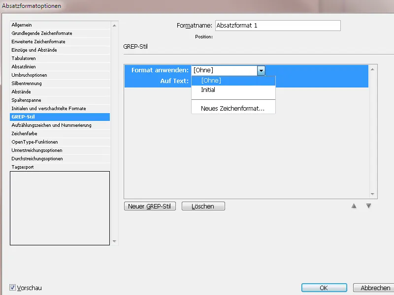 Mit Absatzformaten in Adobe InDesign arbeiten