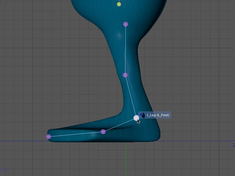 C4D Release 13 - Rigging de un alien con plantilla de personaje